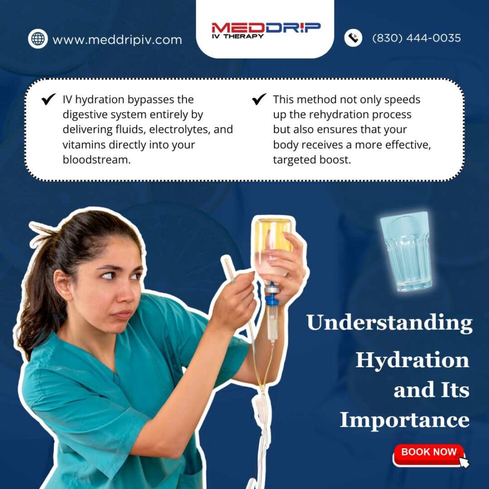 Hydration IV vs. Drinking Water: What’s Best for You in Austin, TX