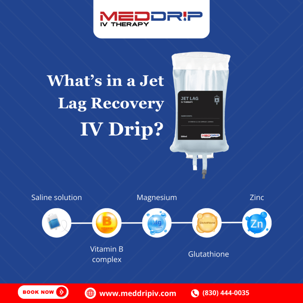 Jet Lag IV Therapy in New Braunfels, TX | Boost Energy On Arrival