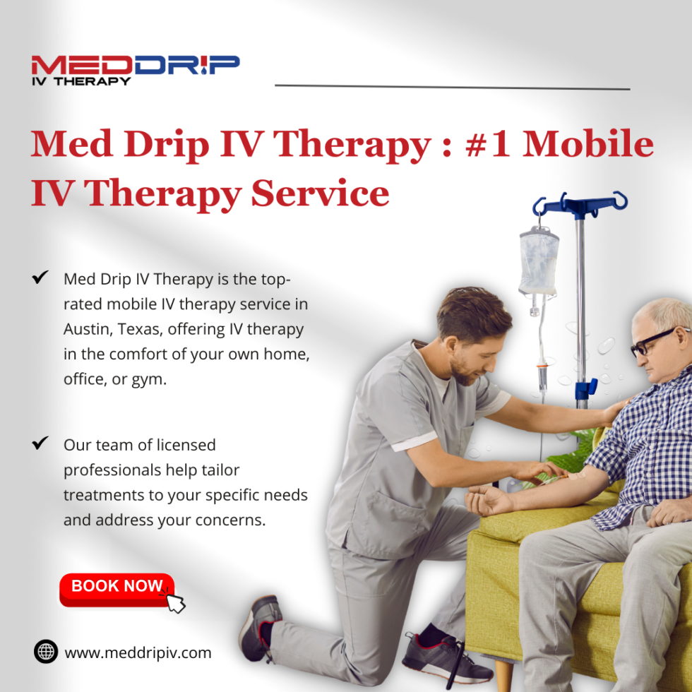 Home IV Therapy in New Braunfels – Mobile IV Service We Come to You