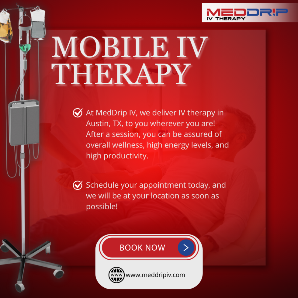 Mobile IV Therapy for Busy Professionals in New Braunfels, TX